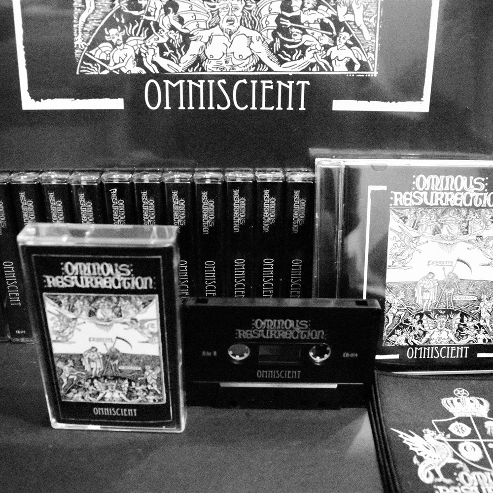 Ominous Resurrection - Omniscent Cassette Tape — Salvation Distro
